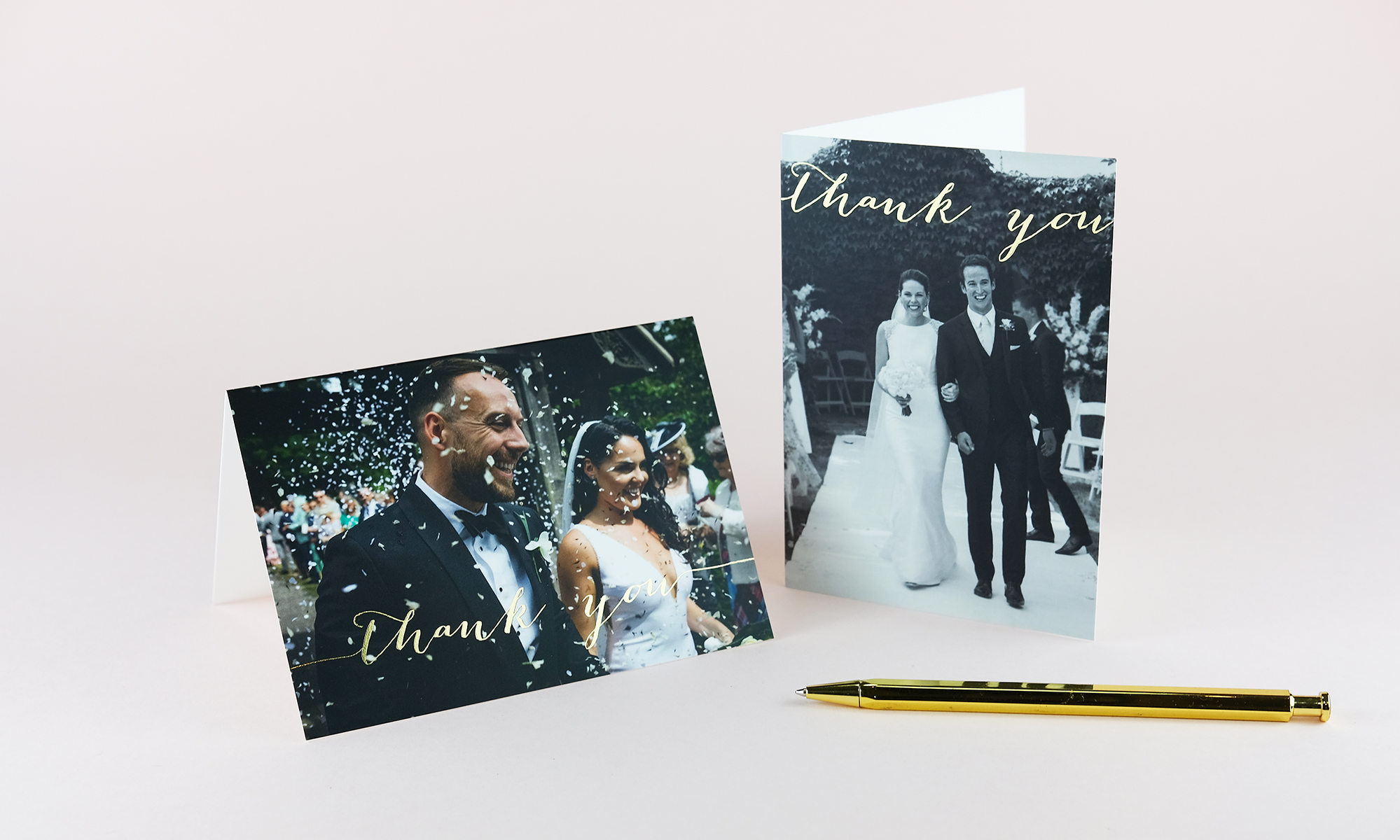 Photo Wedding Thank You Cards - Louise | The Foil Invite Company